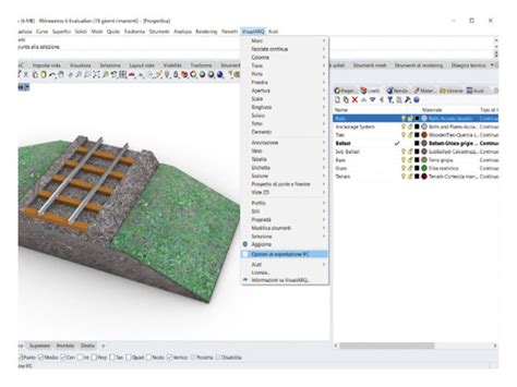 Rhinoceros A Objects B Semantic Information Menu And Ifc Export