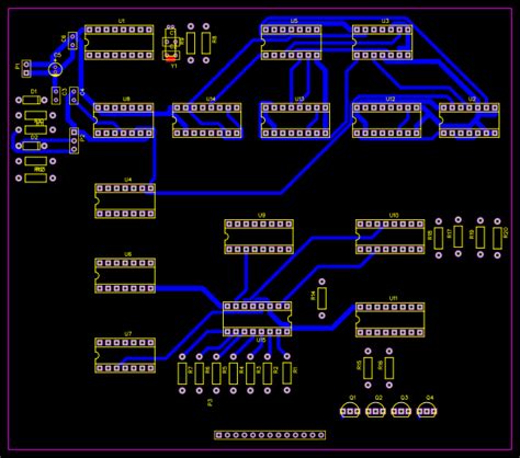 24 Hour Cmos Clock With Display Multiplexing EasyEDA Open Source Hardware Lab