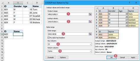 Easily Vlookup Values From Bottom To Top In Excel