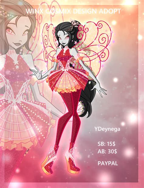 Winx Cosmix Design Adopt Closed Auction By Ydeynega On Deviantart