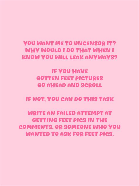 Beta Test Which Simp Loves Feet The Most Rcensoredsimps