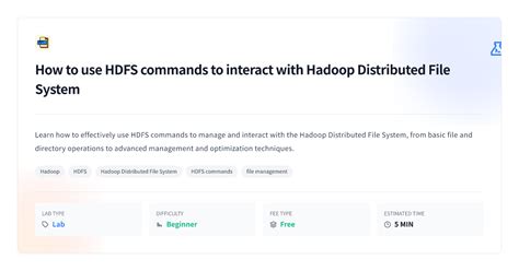 How To Use Hdfs Commands To Interact With Hadoop Distributed File