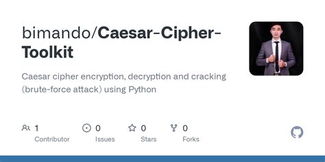Github Bimandocaesar Cipher Toolkit Caesar Cipher Encryption