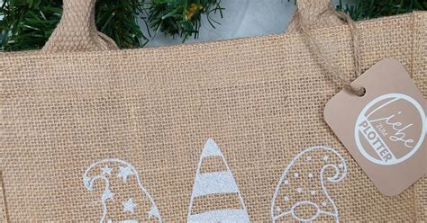 Jutetasche Wichtel Weihnachten Shop Liebe Zum Plotter