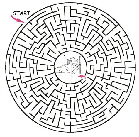 Printable Maze Printable Paper Crafts