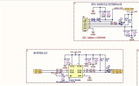 tca9617b under shoot issue b side clock and data signals