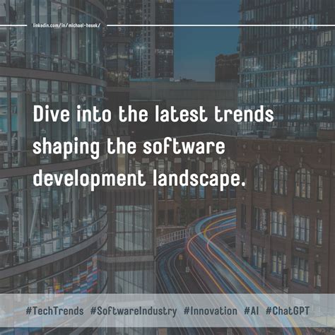 Techtrends Softwareindustry Innovation Chatgpt Ai Michael Hesek