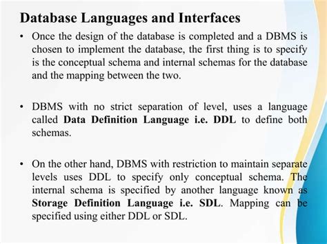 Chapter Database System Concepts And Architecture PPTX