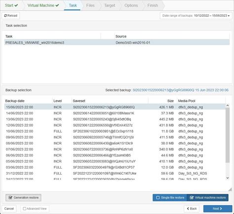 Sourcevmware Restore Sepsesam