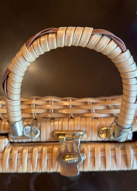 Vintage Golf Çantası Çanta Hasır Diğer Tote 20 İndirimli Gardrops