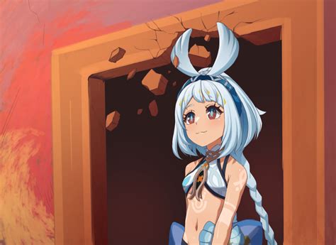 Luizhtx Mualani Genshin Impact Genshin Impact Shikanoko Nokonoko