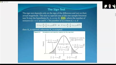 Fundamentals Of Biostatistics Rosner Nonparametric Methods Youtube