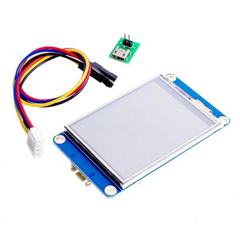 nextion 2 4 tft 320 x 240 resistive touch iot screen usart uart hmi