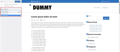 How To Change The Post Pages Layout WP Minds Growth Theme