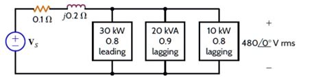 solved calculate the complex power supplied by the source for the