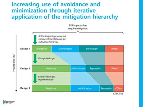 Mitigation Hierarchy And Marine Biodiversity Impacts Ppt