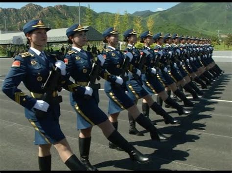 Women Formation Pride Of Chinas Military Parades Youtube