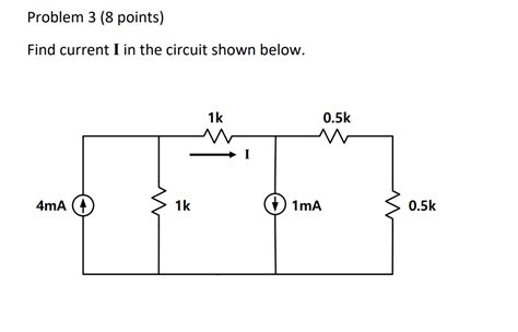 Solved Problem 1 4 Points Determine Voltages V1 V2 V3