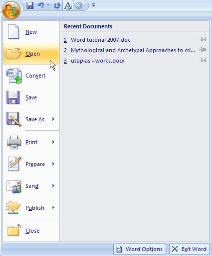 Microsoft Word 2007 Tutorial Learnthat Com Free Tutorial Part 3