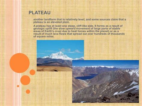 Landforms Geomorphology Presentation Ppt
