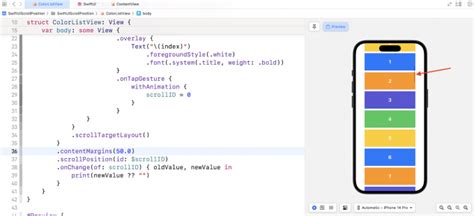 Detecting Scroll Positions In ScrollView With SwiftUI