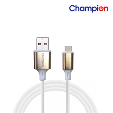 Champion Usb To Type C Data Sync Charging Cable Metal M For All Android Usb Type C