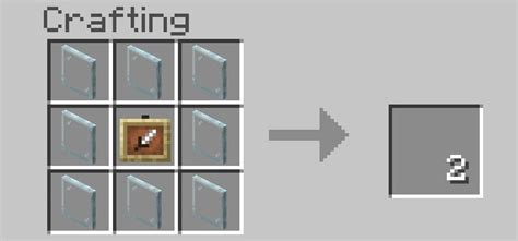 Minecraft Item Frame Recipe