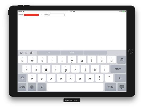 IOS Cordova InAppBrowser App Is Running On The IPad And The Soft