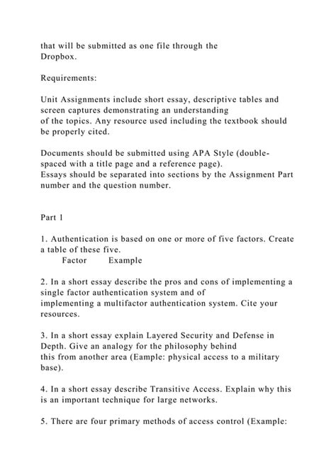 Assignment Grading Rubric Course IT Unit Po Docx