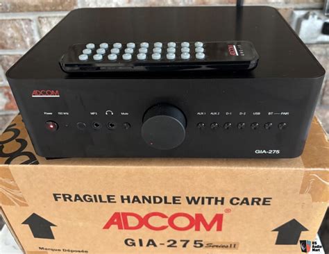 Adcom Gia 275 Series Ii Integrated Amplifier With Dac Photo 5461507 Us Audio Mart