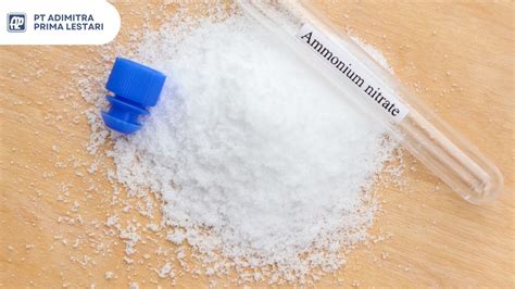 Peran Penting Amonium Nitrat Pada Peledakan Tambang