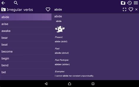 Irregular English Verbs Apk Per Android Download