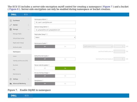 Ecs Portal Configuration Dell Ecs Data At Rest Encryption Dell Technologies Info Hub