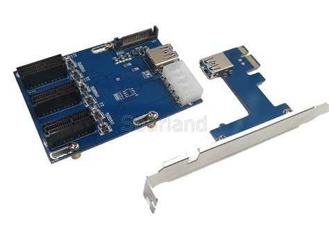 Slps113 Pcie X1 Riser Cable 1 To 3 Ports