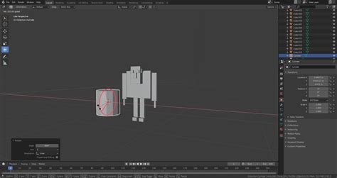 Transforms Locked From Rotating Scaling Blender Stack Exchange