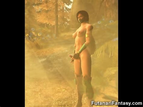 D Lesbian Futanari Babes