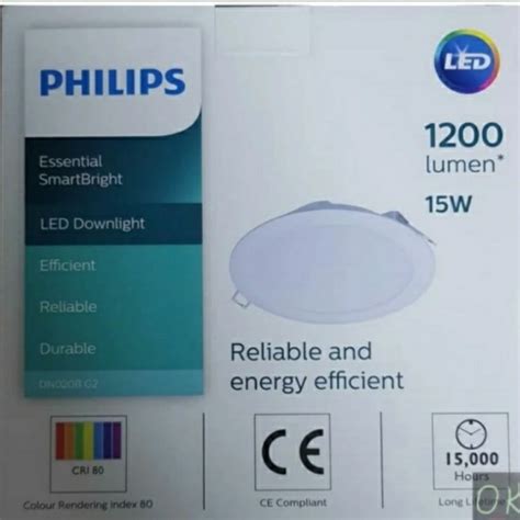 Jual Led Downlight Panel Dn020 Philips 15watt Inbow 220vac Jakarta Barat Elfanofabian