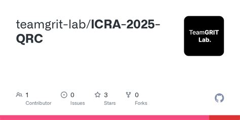 Network Graph · Teamgrit Lab Icra 2025 Qrc · Github