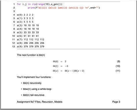Problem Recursion Tail Recursion And Generators Chegg