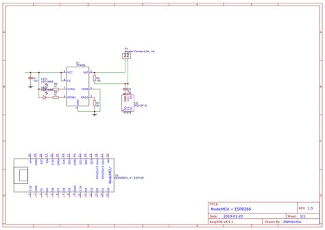NodeMCU ESP Resources EasyEDA