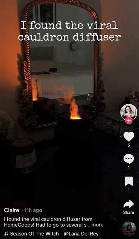 Gather Round Witches Heres Where You Can Find The Viral Cauldron Diffuser Everyones Talking About