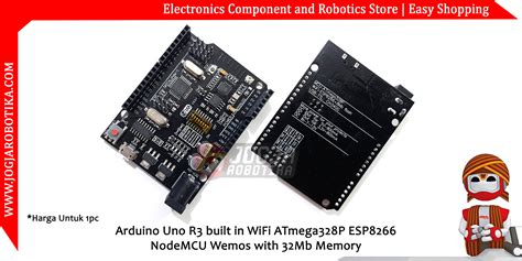 Arduino Uno R3 Built In Wifi Atmega328p Esp8266 Nodemcu Wemos With 32mb