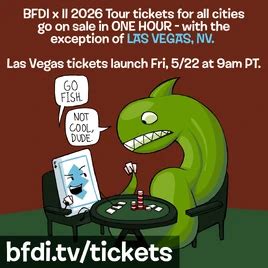 Universes Cross Over — Bfdi And Ii 2026 Tour Battle For Dream Island