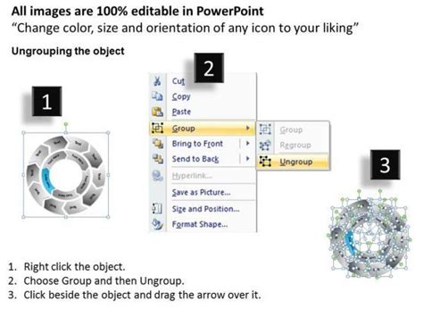 Stages Circular Process Flow Diagram Ppt Business Plan PowerPoint Template