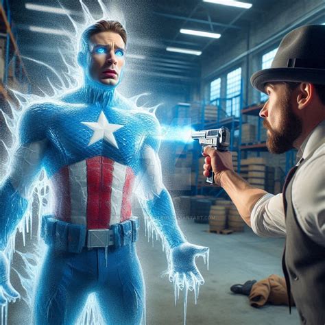 Frozen Captain America 3 By Maledollmaker2024 On Deviantart