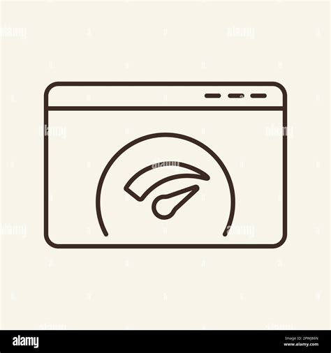 Performance Line Icon Stock Vector Image And Art Alamy