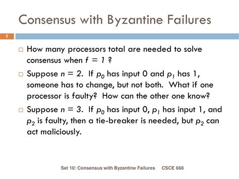 Ppt Csce 668 Distributed Algorithms And Systems Powerpoint