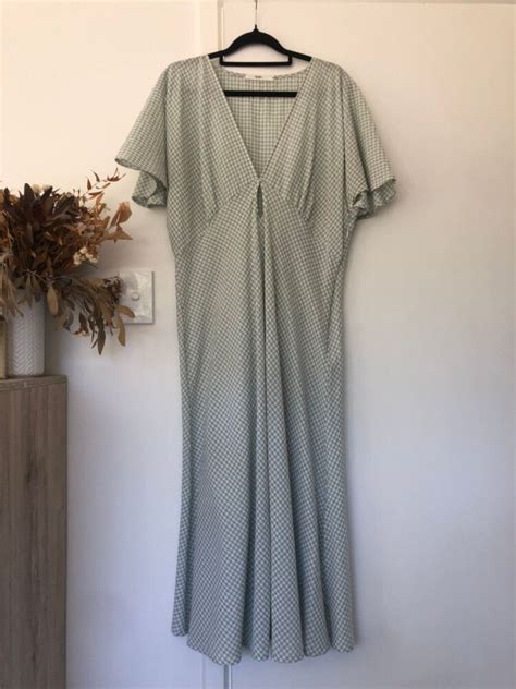 Ruby Ruby Clover Sage Midi Dress On Designer Wardrobe