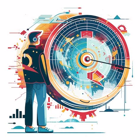 Premium Vector Data Science Vector Illustration