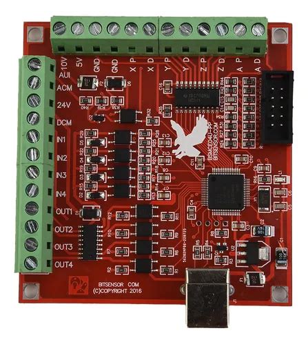 100khz Breakout Board Mach3 Usb Cnc Controller Card Mercadolibre